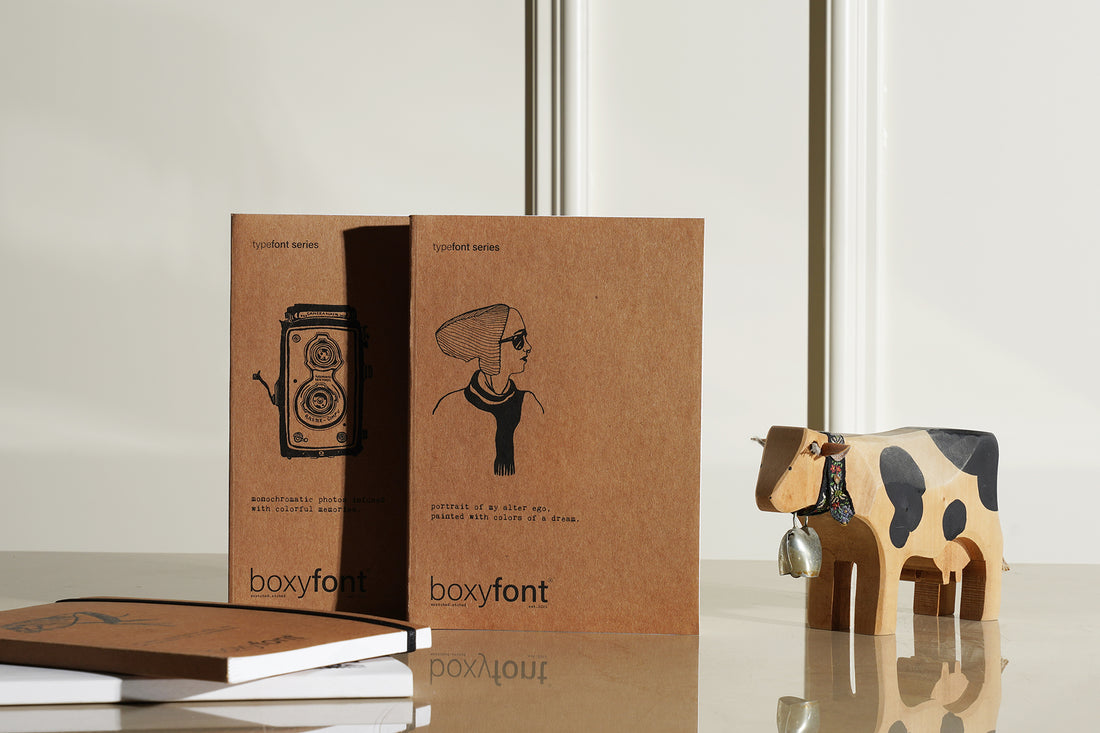 Discover The KraftBook: Unique Kraft Paper Diaries – boxyfont